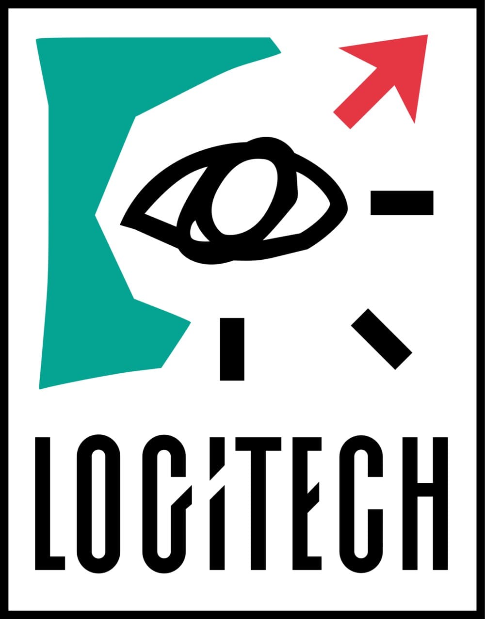 Logitech罗技Logo历史版本及设计理念 - 云瑞Logo资源库